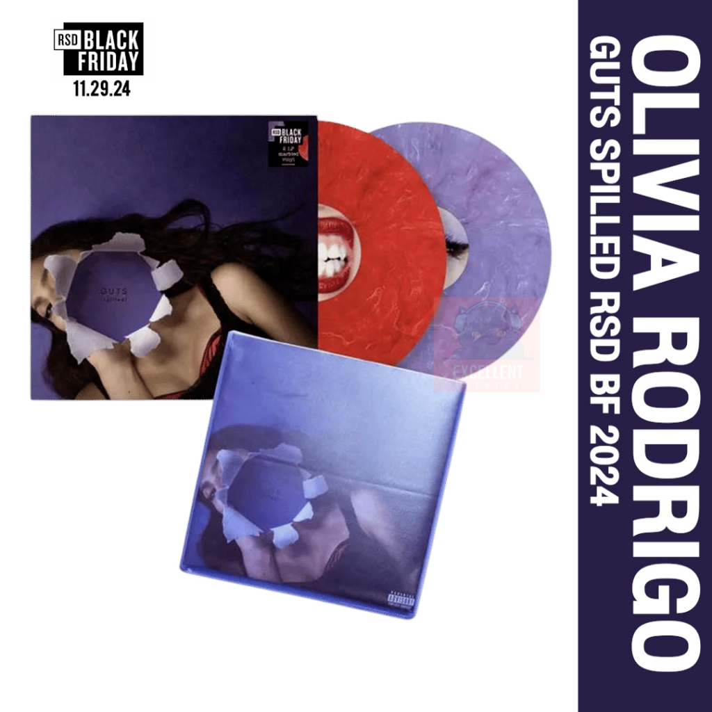 ️ Pre-Order แผ่นเสียง : OLIVIA RODRIGO - GUTS SPILLED RSD BF 2024 ...