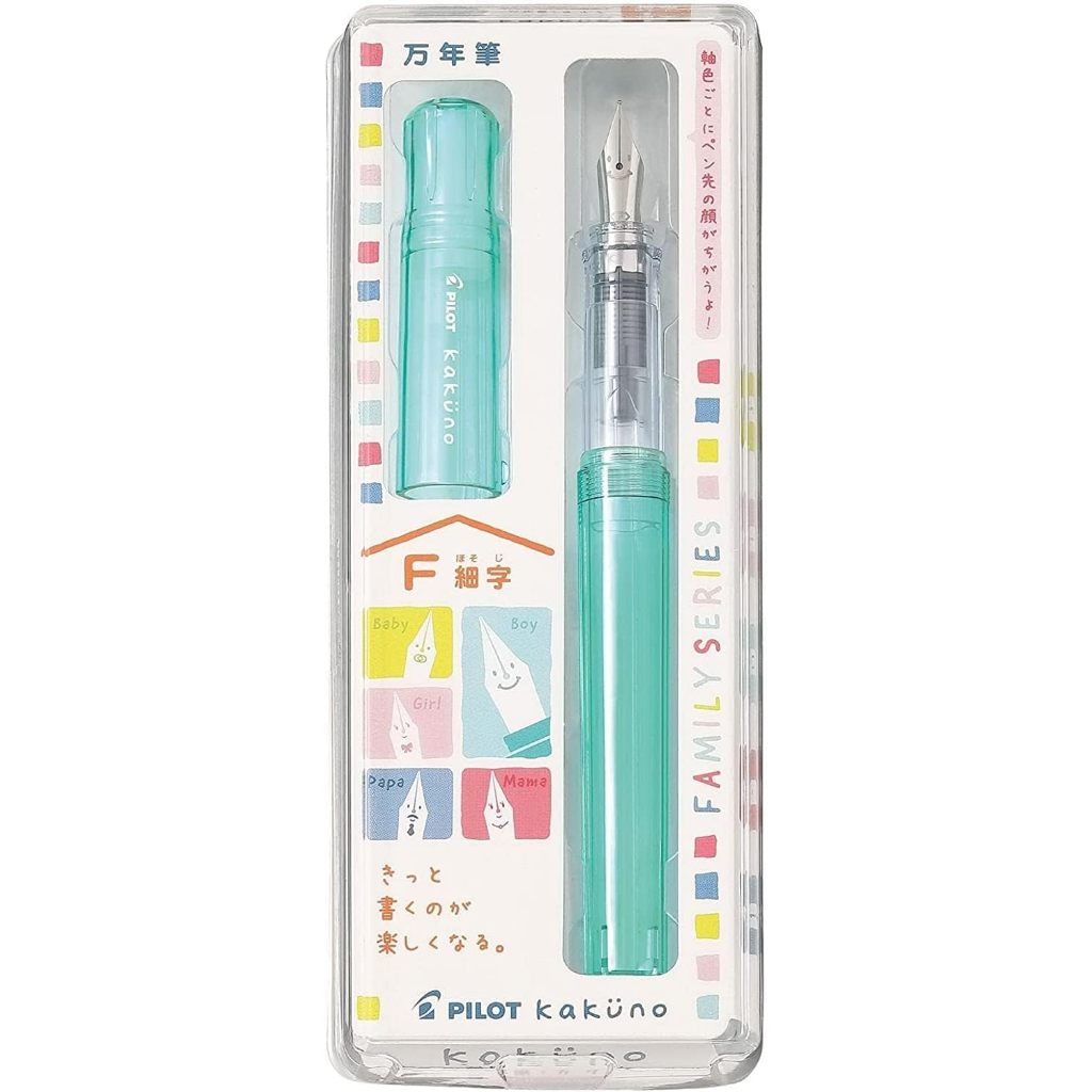 【Direct from Japan】PILOT ปากกาหมึกซึมสำหรับเด็ก Kakuno ปากกาหน้ายิ้ม ...