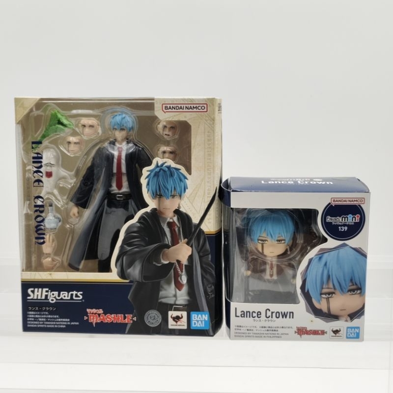 ฟิกเกอร์ มือ1เทปเบิล S.H.Figuarts Lance Crown MASHLE BANDAI FIGUARTS ...