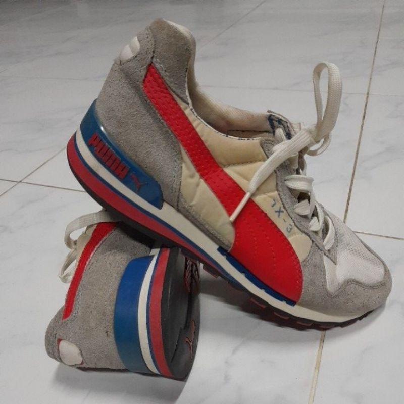 Puma TX-3 Red White Original | Shopee Thailand