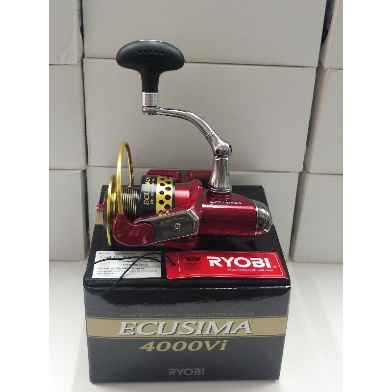 รอก RYOBI รุ่น ECUSIMA RED 4000 (สีแดง) | Shopee Thailand