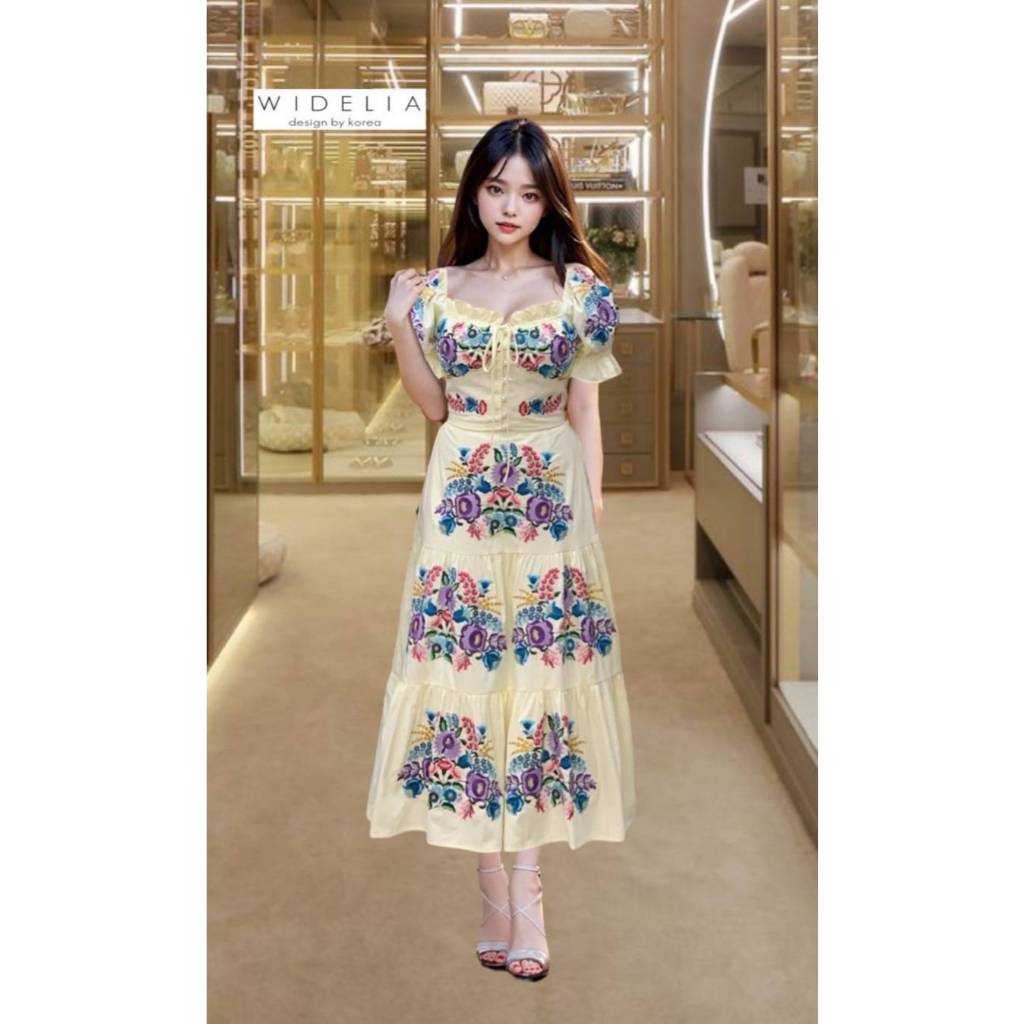 Widelia made in Korea Set:: Set เสื้อแขนตุ๊กตา.2 | Shopee Thailand