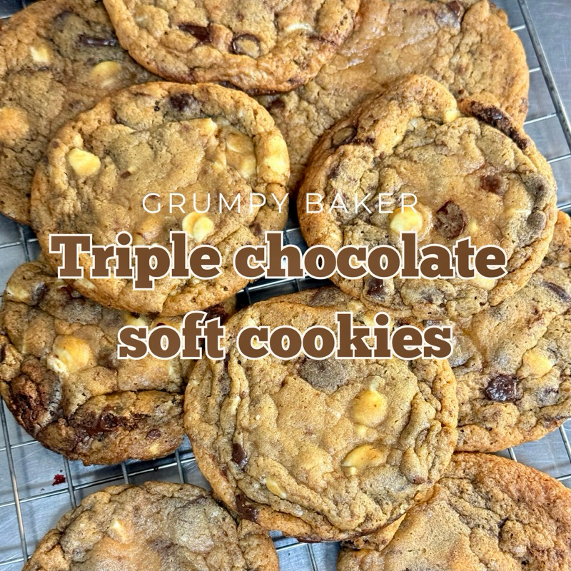 คุ้กกี้นิ่ม Soft cookies 🍪 GRUMPY BAKER | Shopee Thailand