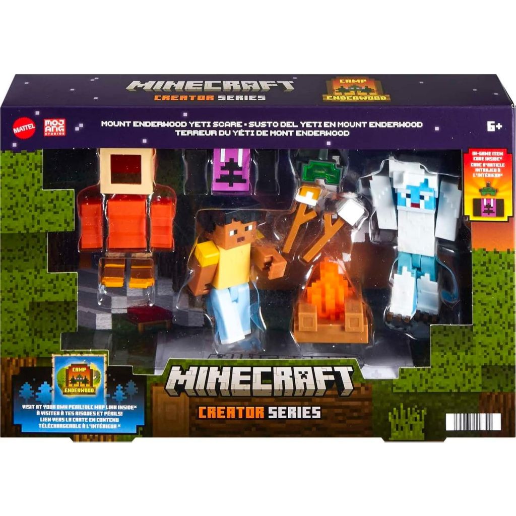 Mattel Minecraft Creator Series Action Figures & Accessorie Collectible ...