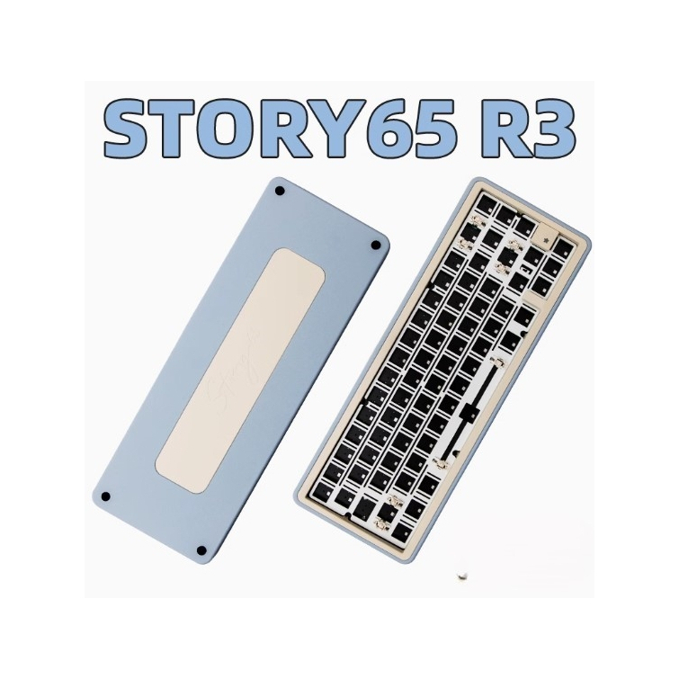 Story65 R3 Barebone Keyboard Kit (Purple) แมคคานิคอลคีย์บอร์ด แบร์โบน ...
