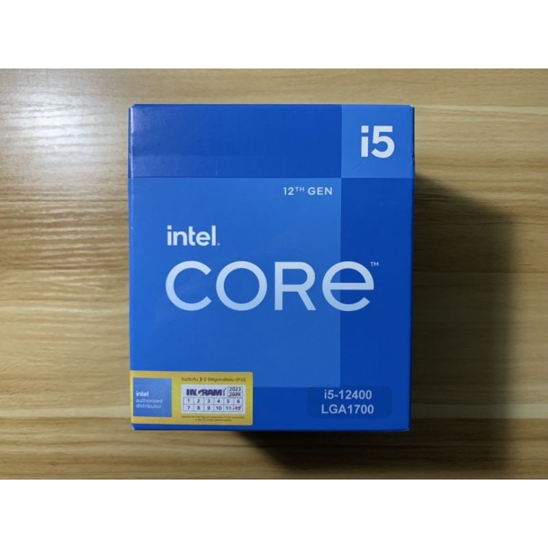 CPU INTEL CORE I5 12400 มีการ์ดจอในตัว ( อ่านรายละเอียดประกันก่อนทำการ ...