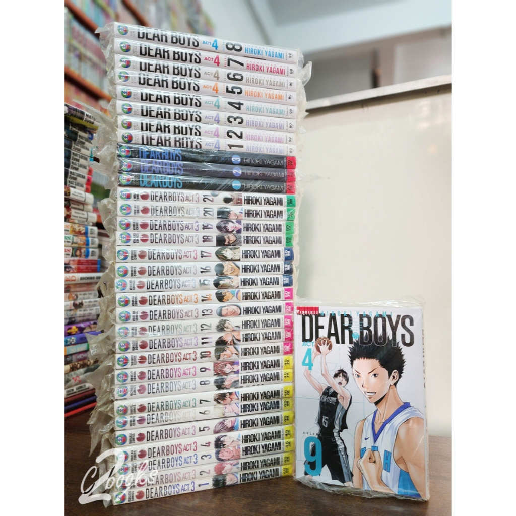 Dear boys act 3 1-21+act 4 1-9+Overtime 1-3 มือสองสภาพดี (09/12) | Shopee Thailand