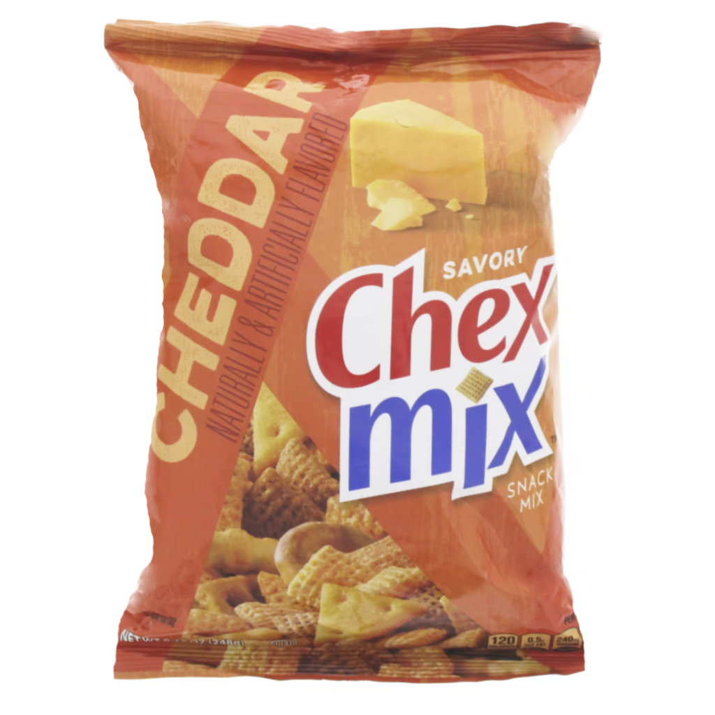 Chex Mix Cheddar Snack 248 grams - เช็กซ์ มิกซ์ เชดดาร์ ขนม รสชีส 248 ...