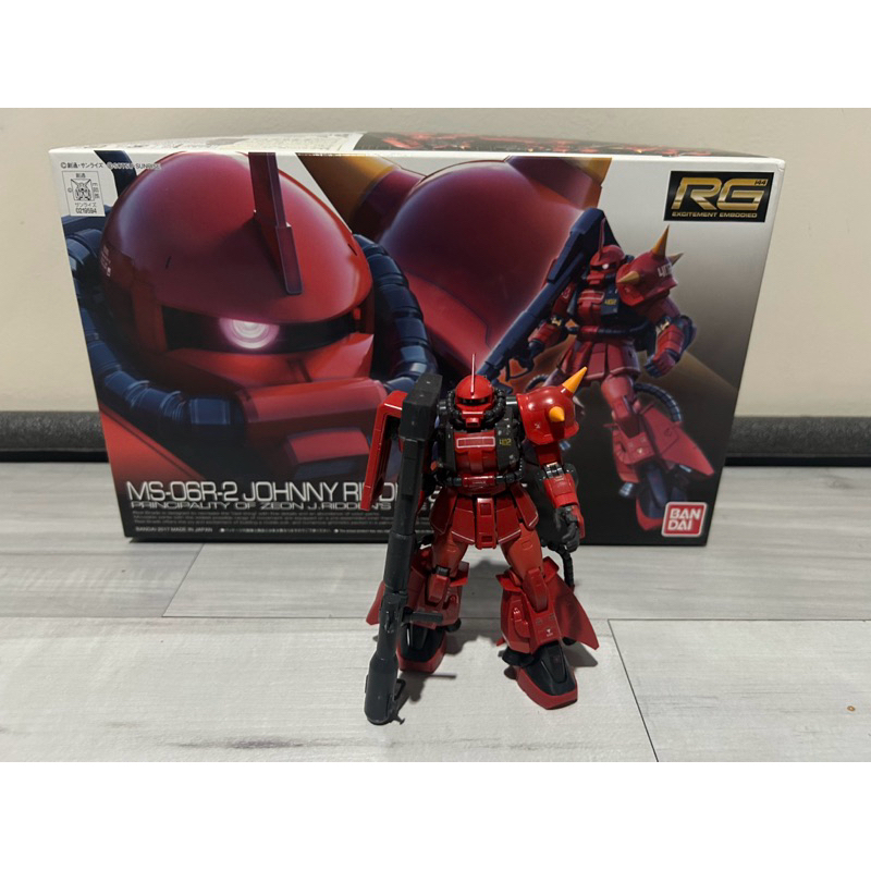 RG MS-06R-2 Johnny Riddden's Zaku II ( ประกอบแล้ว ) | Shopee Thailand