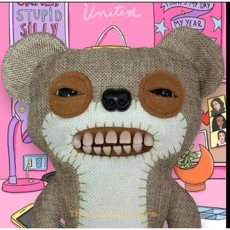 ตุ๊กตา fugglers - “Teddy Bear Nightmare Light Brown Chase - | Shopee ...