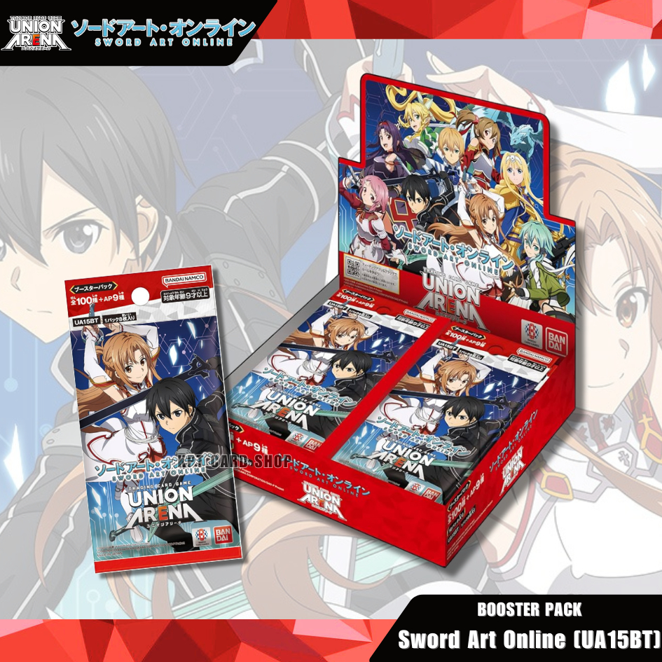 UNION ARENA BOOSTER PACK Sword Art Online [UA15BT] | Shopee Thailand