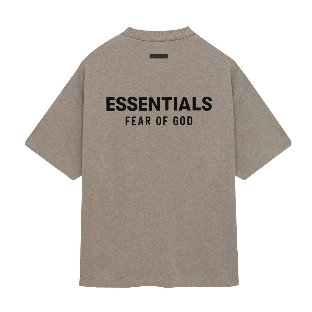 FOG – ESSENTIALS Jersey Crewneck Tee FW24 (HEATHER GREY) | Shopee Thailand