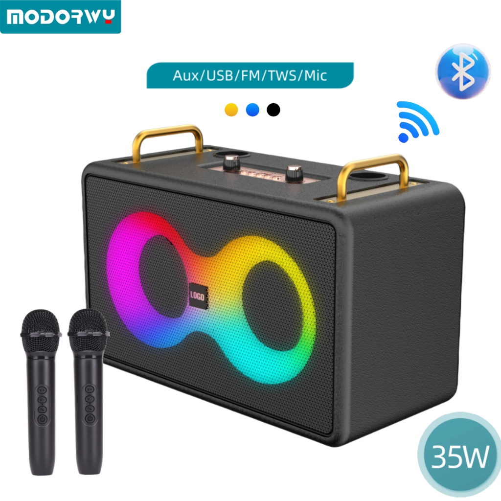 Modorwy ลำโพง bluetooth ลําโพงบลูทูธ ลําโพงร้องคาราโอเกะ คาราโอเกะ ...
