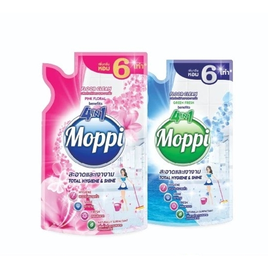 MOPPI (แท้100%) ผลิตภัณฑ์ทำความสะอาดพื้น มอปปี้ 600 มล. | Shopee Thailand