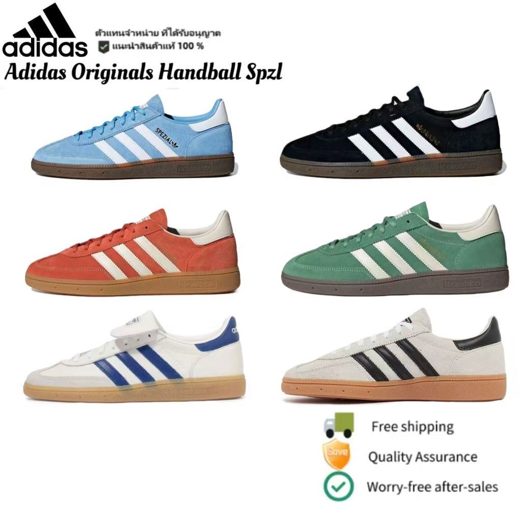 ของแท้100% Adidas originals Handball Spezial Running Shoes รองเท้าผ้าใบ ...