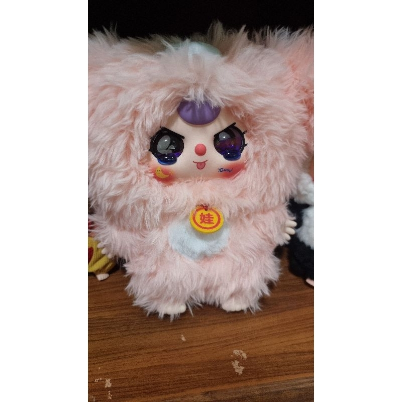 Baby three secret 400% น้องหมาน่ารักตาน้ำสีม่วงสวยๆ มีกล่องการ์ดแต่ ...