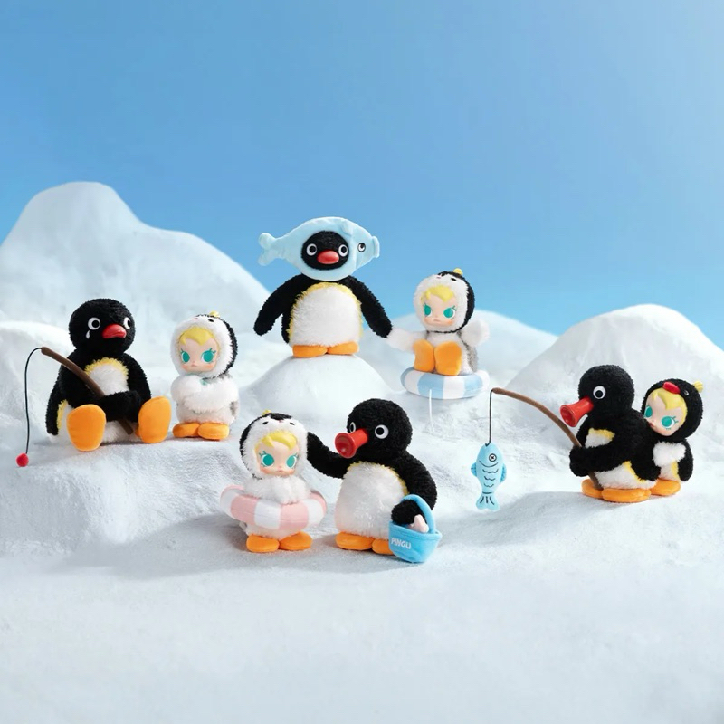 🐧 พร้อมส่ง แบบเชคการ์ดเลือกตัว 🐧 Baby Molly × PINGU Fishing Time ...