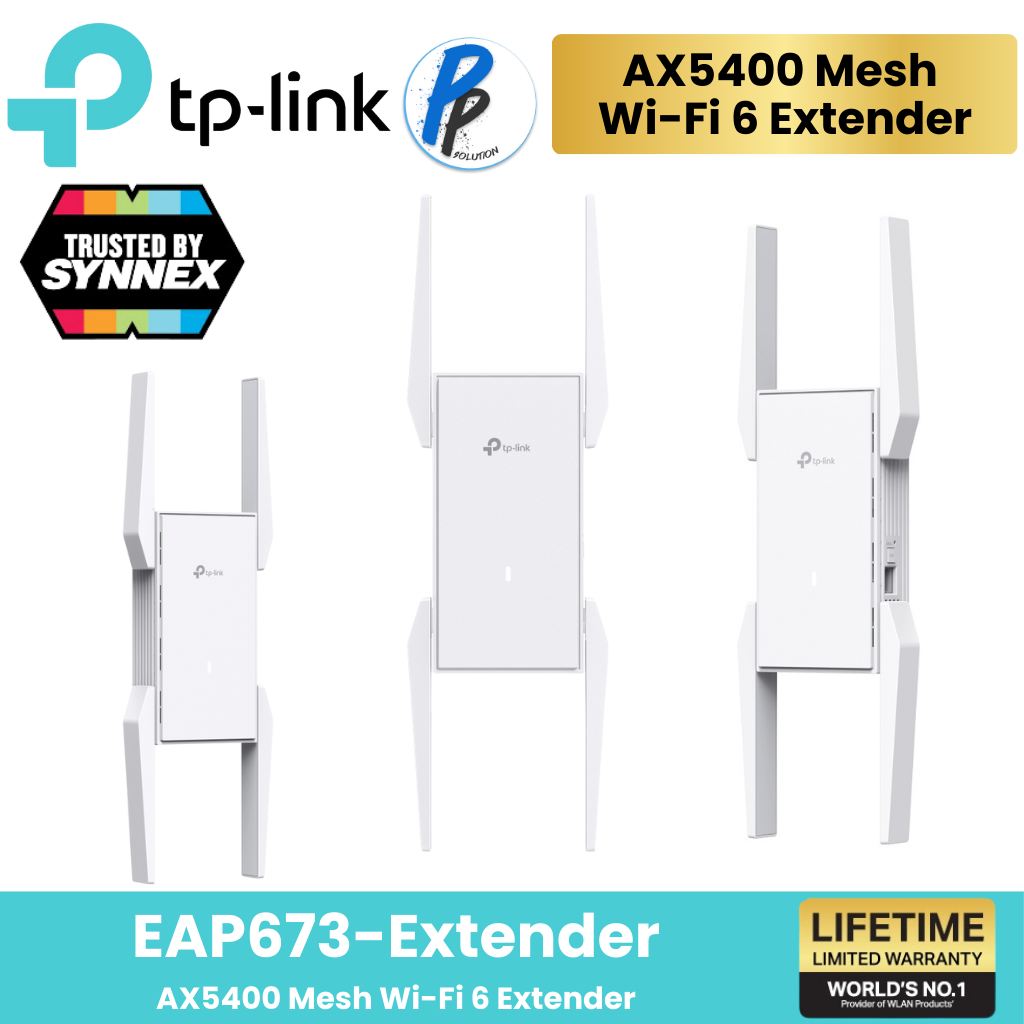 TP-LINK EAP673-Extender AX5400 Mesh Wi-Fi 6 Extender | Shopee Thailand