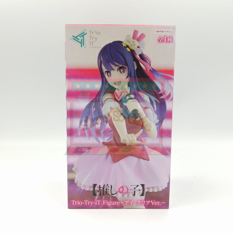 Oshi no ko Trio -Try-iT Figure - Ai Hoshino - clear ver. งานแท้นำเข้าจากญี่ปุ่น | Shopee Thailand