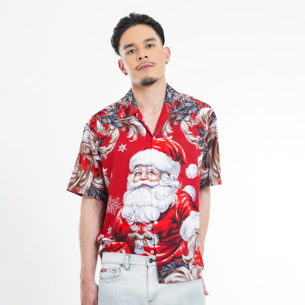 ลดล้างสต๊อก+++เสื้อเชิ๊ตพิมพ์ลายกราฟิกแนว celebrate เหมาะสำหรับปาร์ตี้ ...