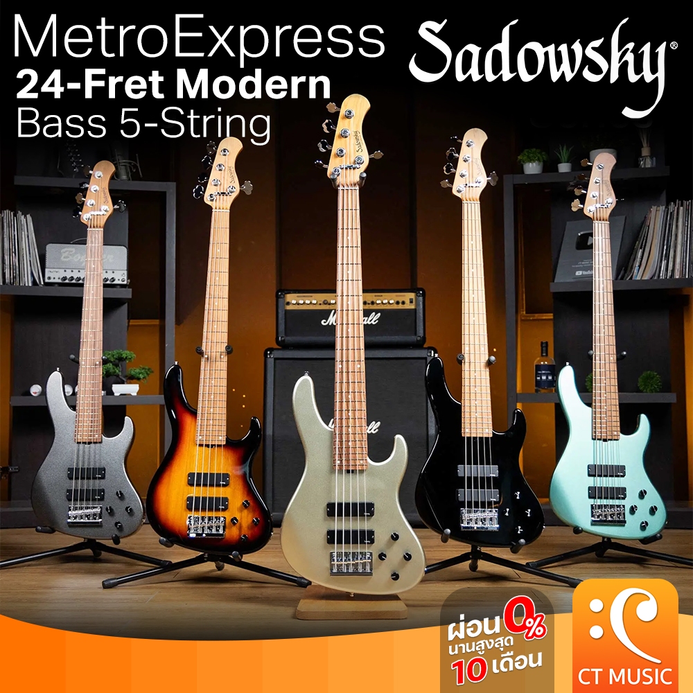 Sadowsky MetroExpress 24-Fret Modern Bass 5-String เบสไฟฟ้า | Shopee Thailand