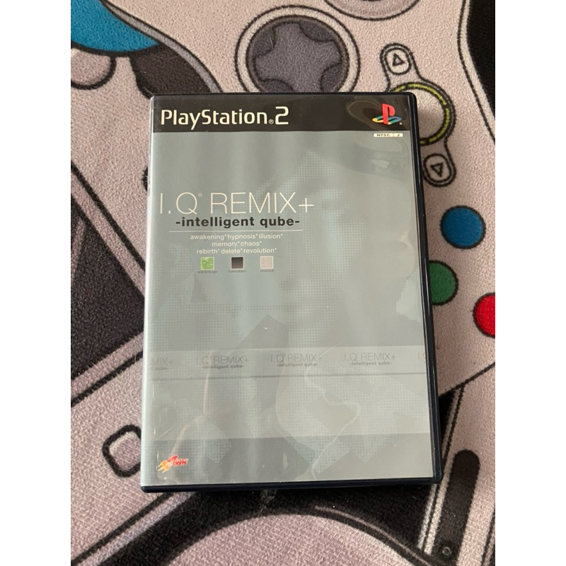 แผ่นแท้ [PS2] I.Q Remix -intelligent qube- (Japan) IQ I.Q. Cube Kurushi ...
