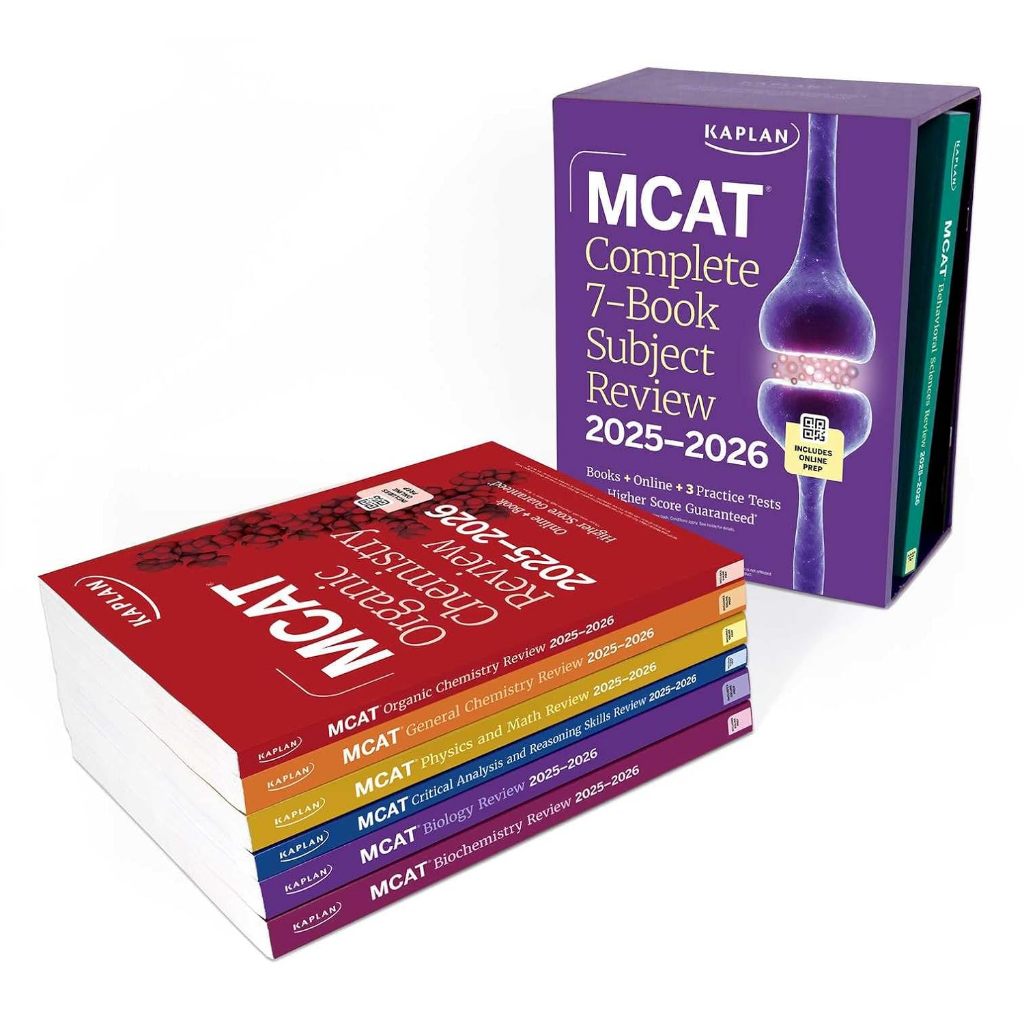 C321 9781506294384 MCAT COMPLETE 7-BOOK SUBJECT REVIEW 2025-2026 (SET ...