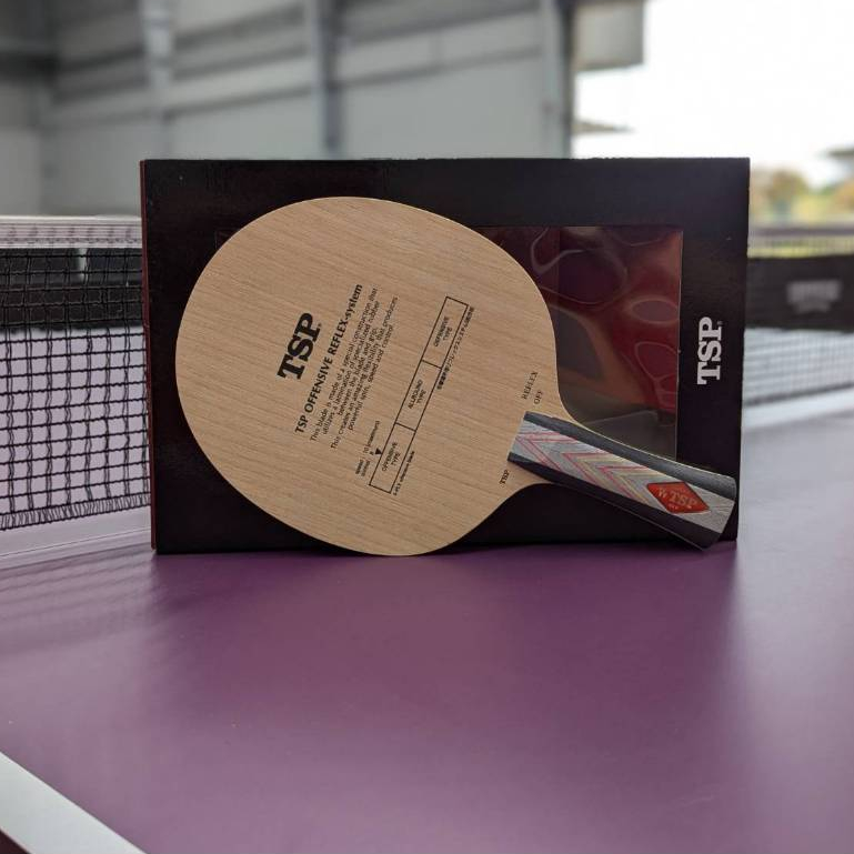 ไม้ปิงปอง Tsp Offensive reflex-system ด้าม FL ฟิลแข็งปานกลาง บุกแรง คอนโทรลดี ราคาประหยัด คุณภาพ ...