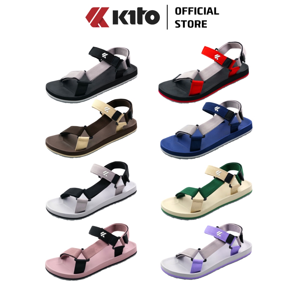 Kito กีโต้ Flow TwoTone รองเท้ารัดส้น รุ่น AC27 Size 36-46 | Shopee Thailand