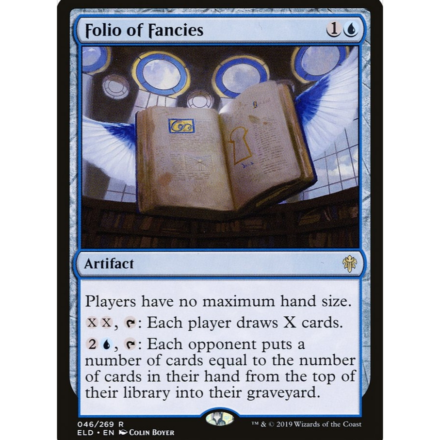 Folio of Fancies [Foil] ELD Throne of Eldraine การ์ด Magic the Gathering [MTG] ของแท้ | Shopee ...
