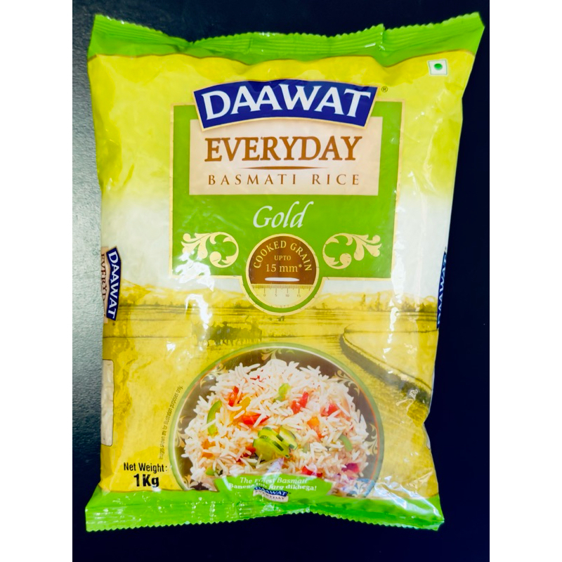 Daawat Everyday Gold Basmati Rice 1kg | Shopee Thailand