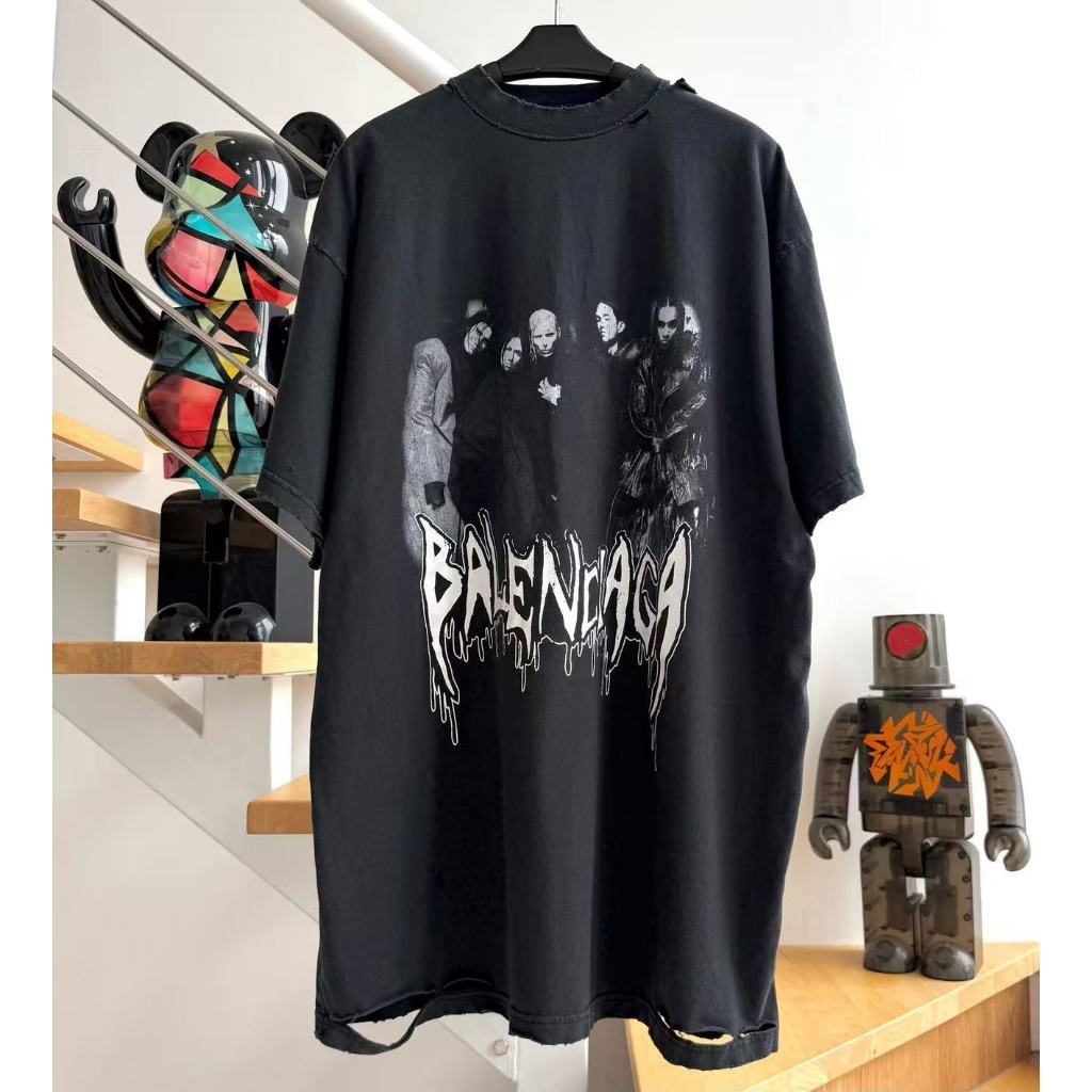 【Lemon】【Balenciaga】เสื้อยืด 24SS 1:1Tags รูปภาพจริง งานสูงสุด อก 57.7 แท้ 99% ใส่ได้ทั้งชายและ ...