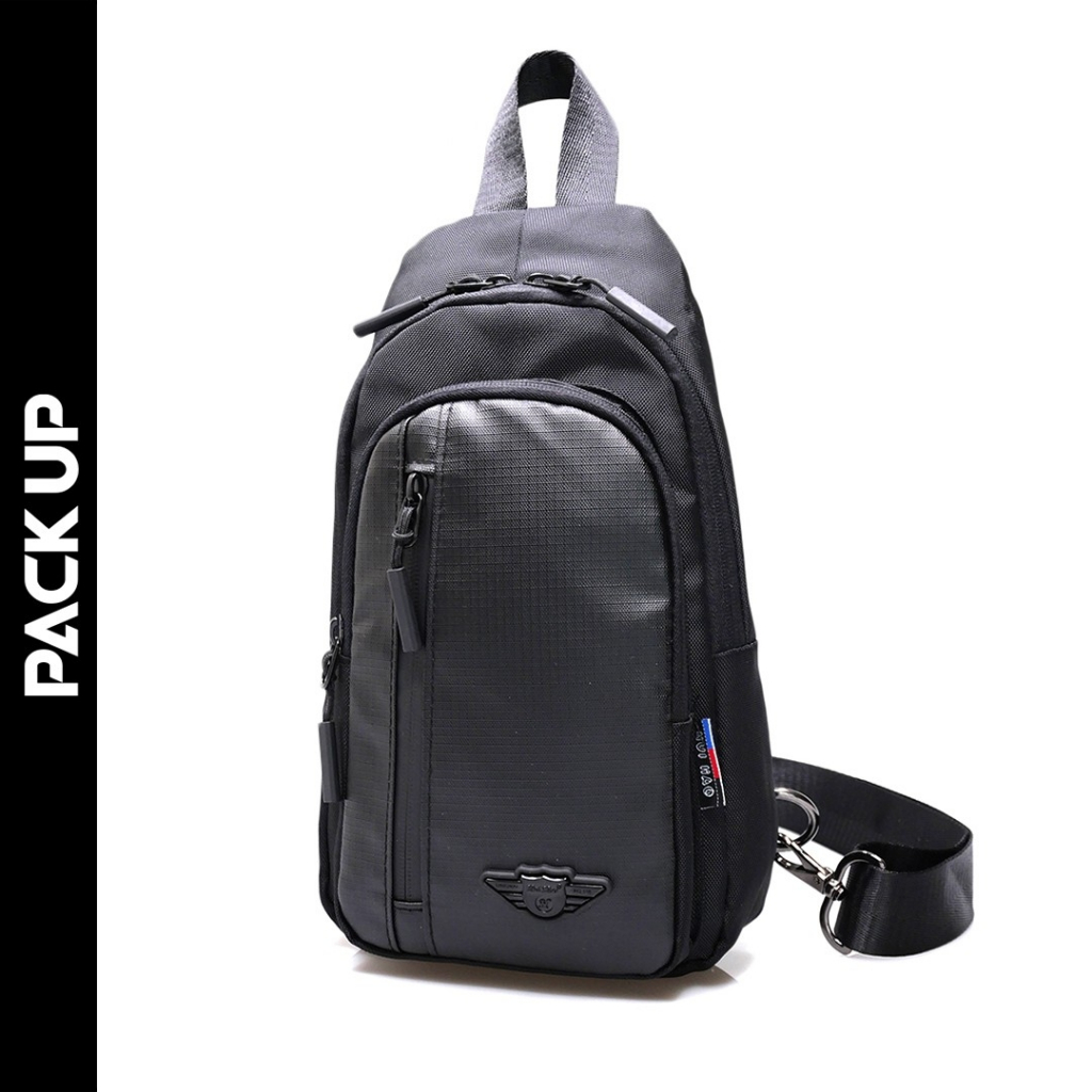 𝗣𝗔𝗖𝗞 𝗨𝗣 กระเป๋าคาดอก Hui Hao รุ่น 7365 // สามารถสลับข้างสะพายได้ ...