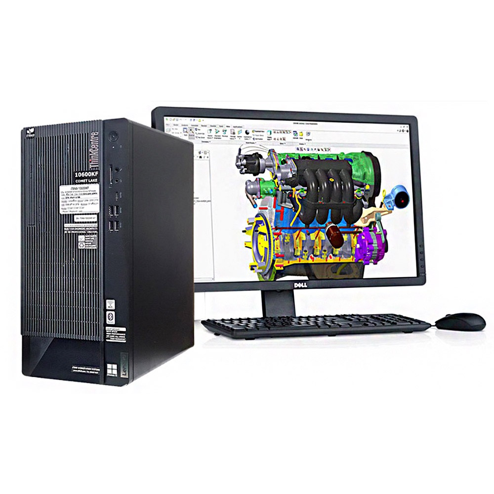 Computer Workstation 10600KF ทำงาน 2D 3D ระดับเริ่มต้นถึงกลาง เคสกระทัด ...