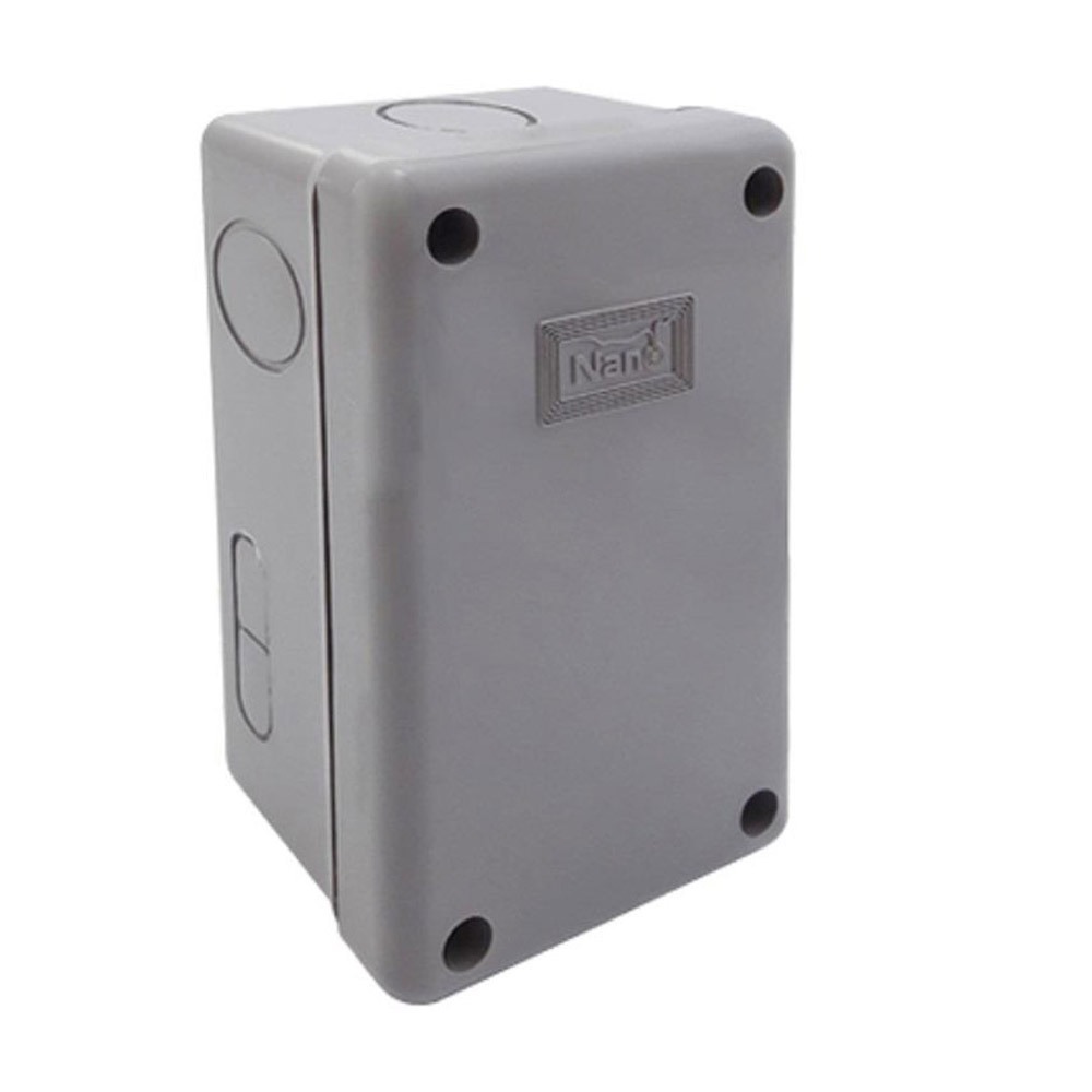 กล่องกันน้ำพลาสติก (IP65) 2×4 นิ้ว สีเทา Nano-201G 1105831 | Shopee ...