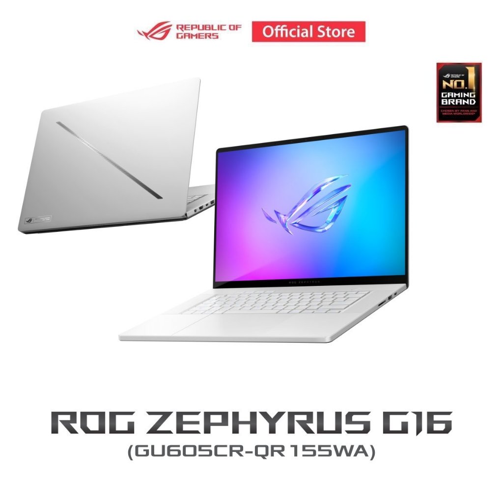 ASUS ROG Zephyrus G16 (GU605CR-QR155WA) 16" 2.5K OLED, INTEL ARL H Core ...