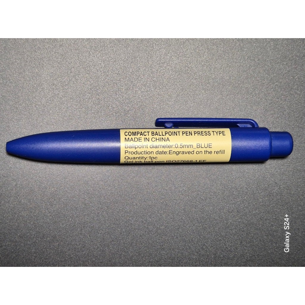 ปากกาเจล muji มูจิ สีน้ำเงิน Muji Compact Ballpoint Pen | Shopee Thailand