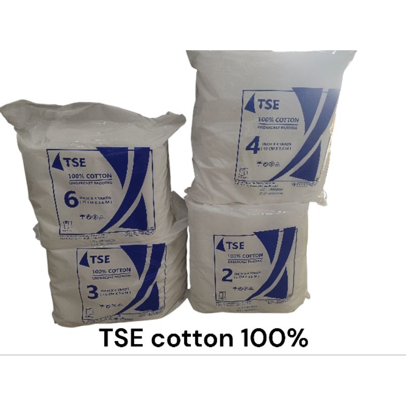 TSE" 100% cotton undercast paddingสำลี | Shopee Thailand