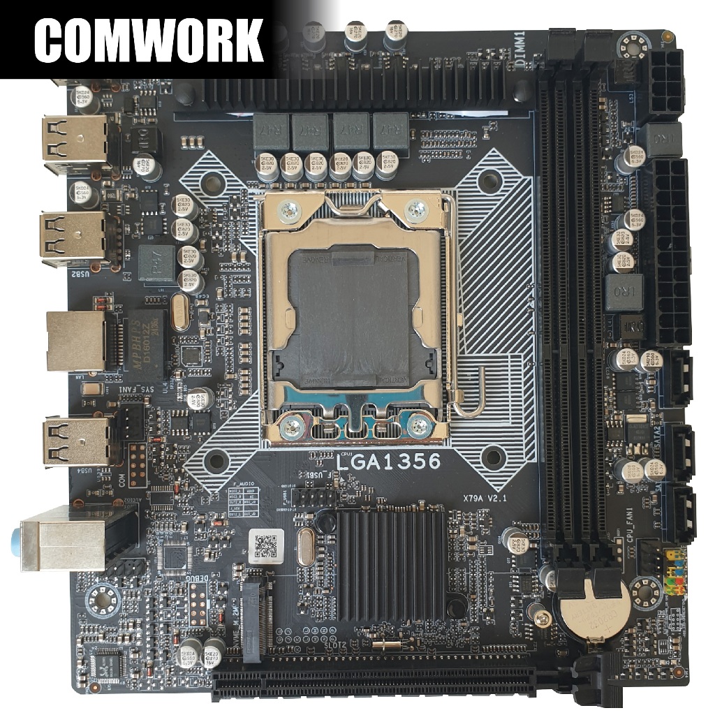 เมนบอร์ด ATERMITER X79A V2 M2 NVME LGA 1356 MICRO ATX WORKSTATION ...