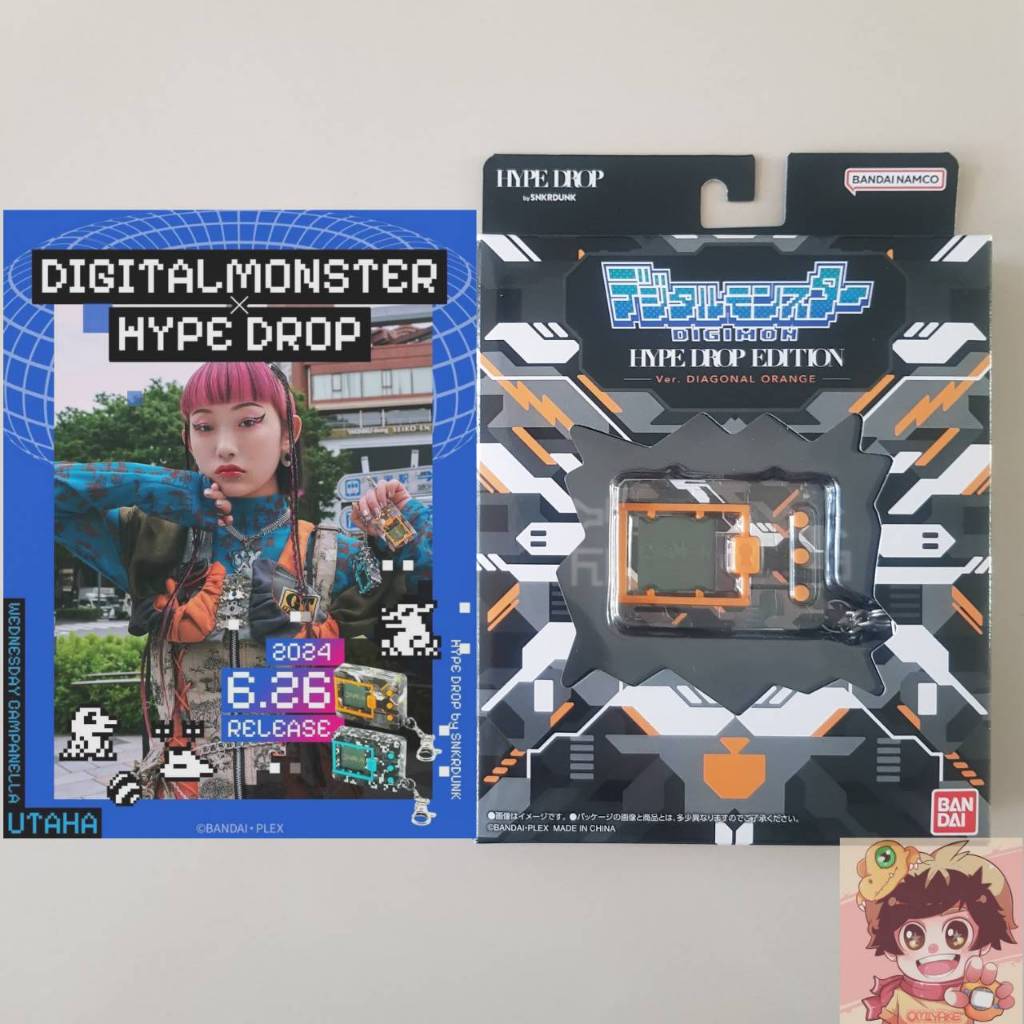 BANDAI DIGIMON Digital Monster V-PET HYPE DROP EDITION feat.Utaha ...