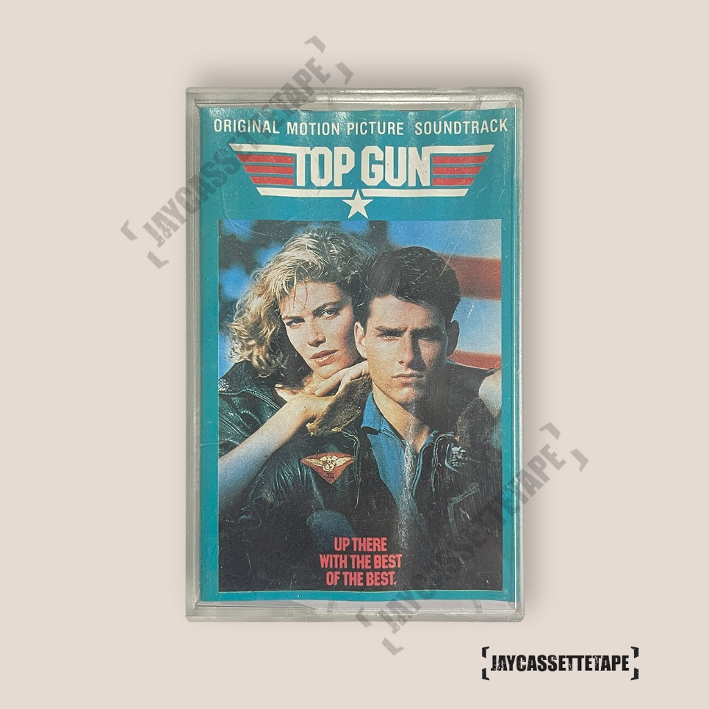 Top Gun Original Motion Picture Soundtrack เทปเพลง เทปคาสเซ็ต เทปคาสเซ ...