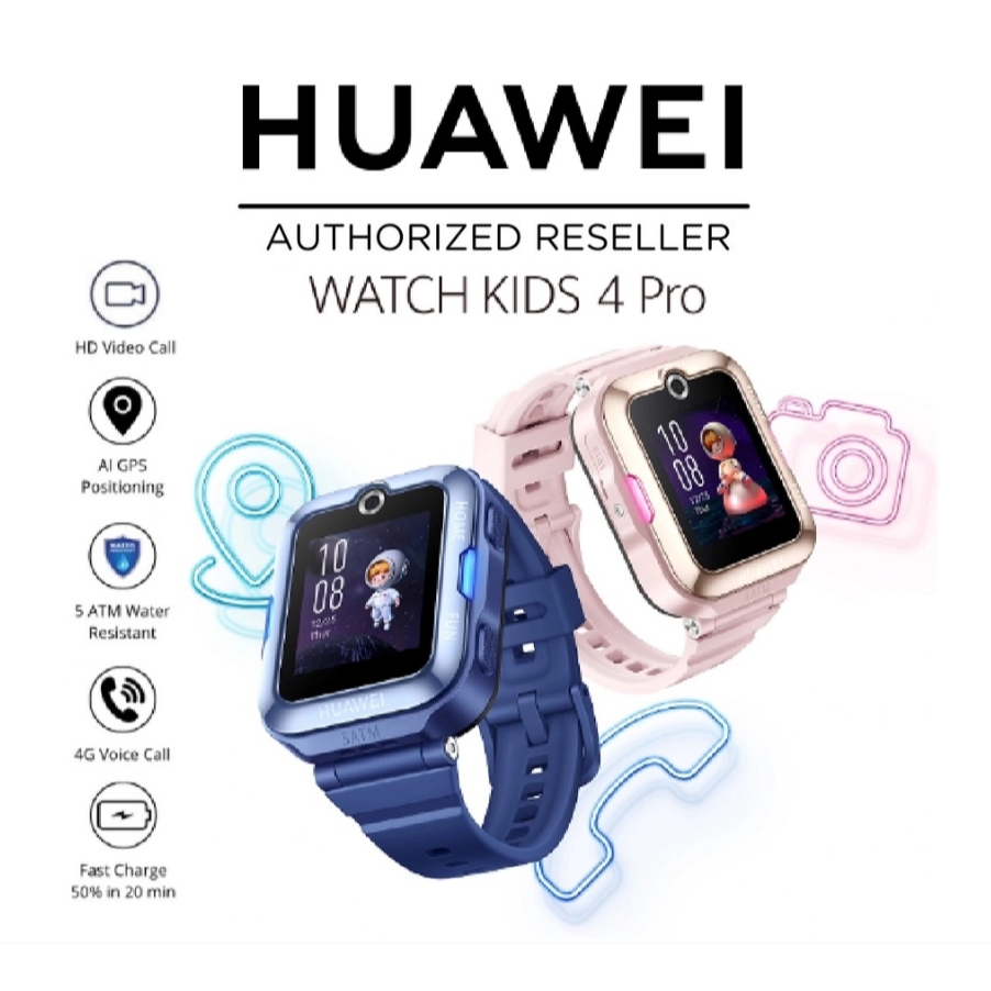 HUAWEI WATCH KIDS 4 Pro | อุปกรณ์สวมใส่ | วิดีโอคอลคมชัดระดับ HD ...