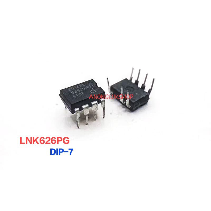 ราคาต่อ 1ตัว 👉👉 LNK626PG LNK626P LNK626 IC DIP-7 AC-DC Converter Energy ...