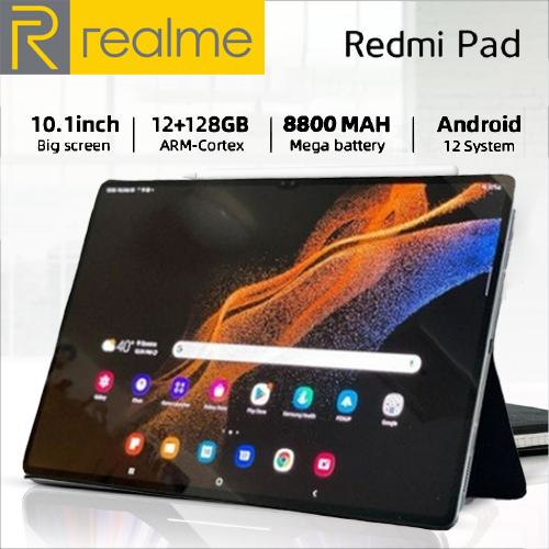 Realme แท็บเล็ต 5G Android12 (8GB+64GB) Tablet จอใหญ่11.8นิ้ว HDจอใหญ่ ...