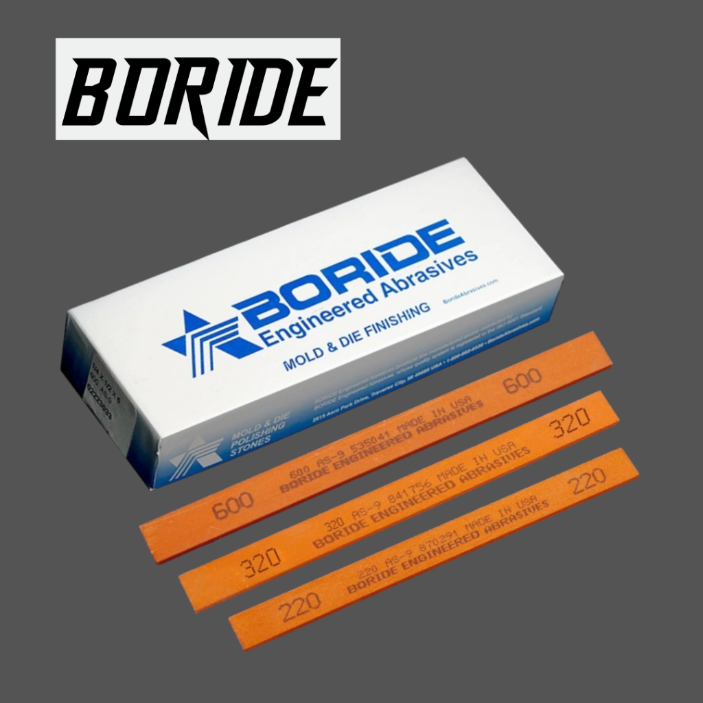 หินขัด EDM - BORIDE - หินขัดแม่พิมพ์ ตกแต่งชิ้นงาน สีแดง ทรง4เหลี่ยม | Shopee Thailand
