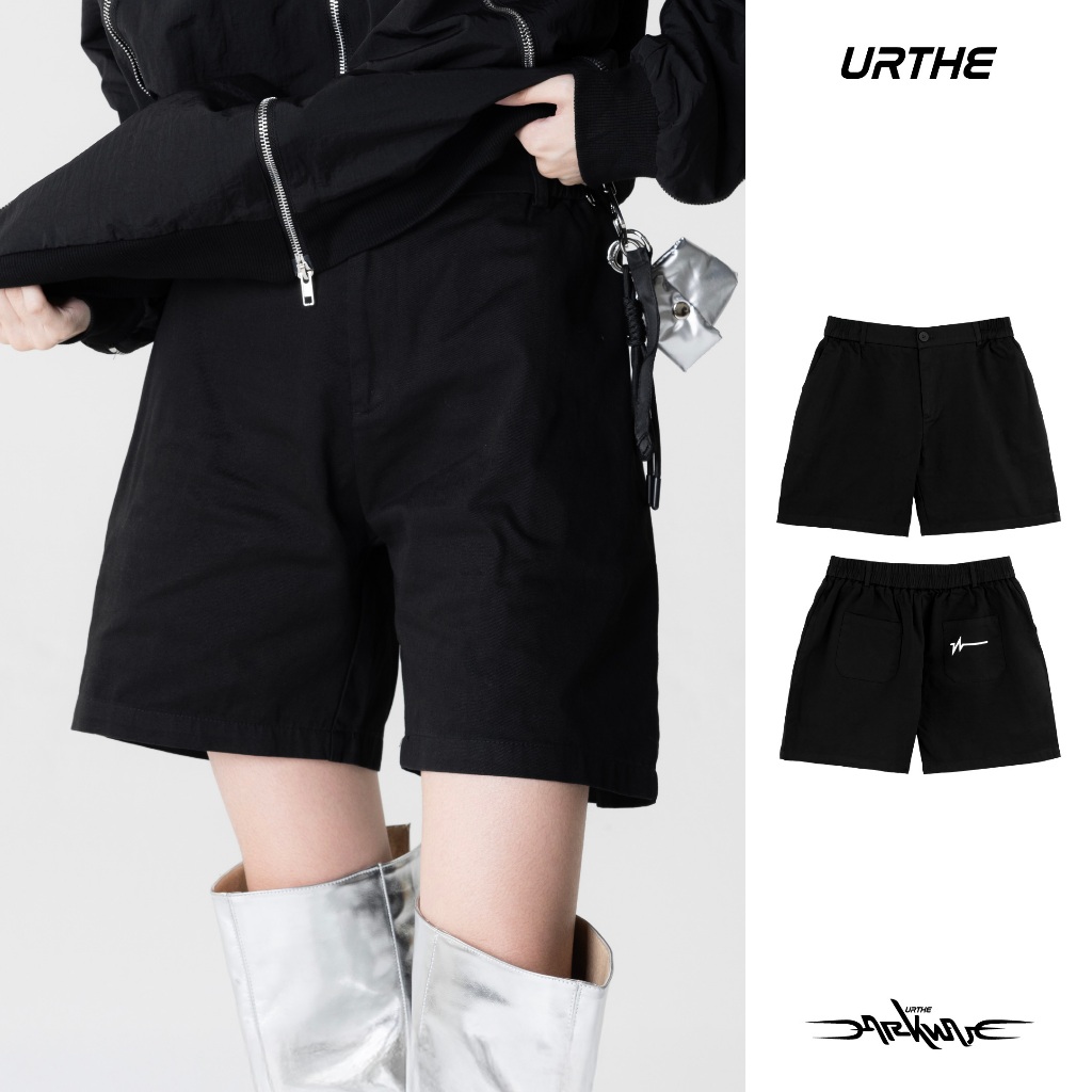 URTHE - กางเกงขาสั้น Col. DARKWAVE รุ่น DW BASIC SHORTS | Shopee Thailand