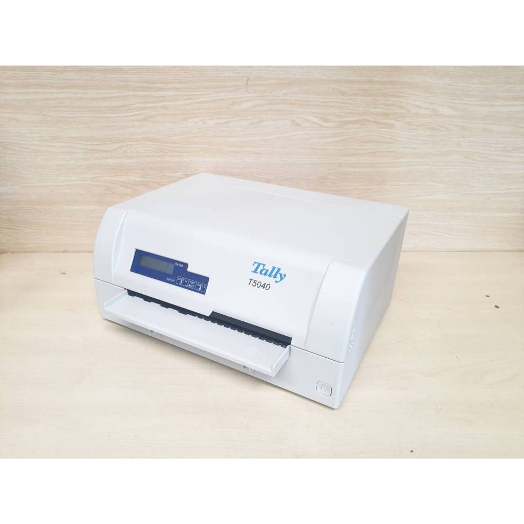 เครื่องปริ้นเตอร์บุ๊คแบงค์ Tally T5040 มือสอง | Shopee Thailand