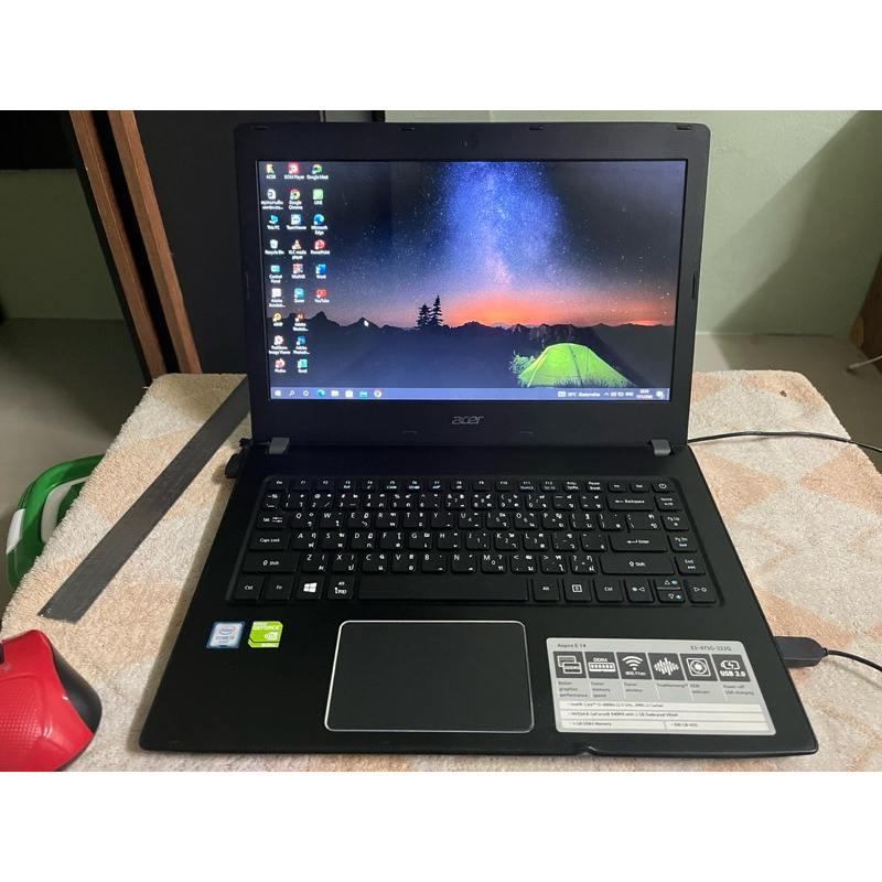 acer Aspire E14 มือสอง มีตำหนิ ใช้งานได้ปกติ | Shopee Thailand