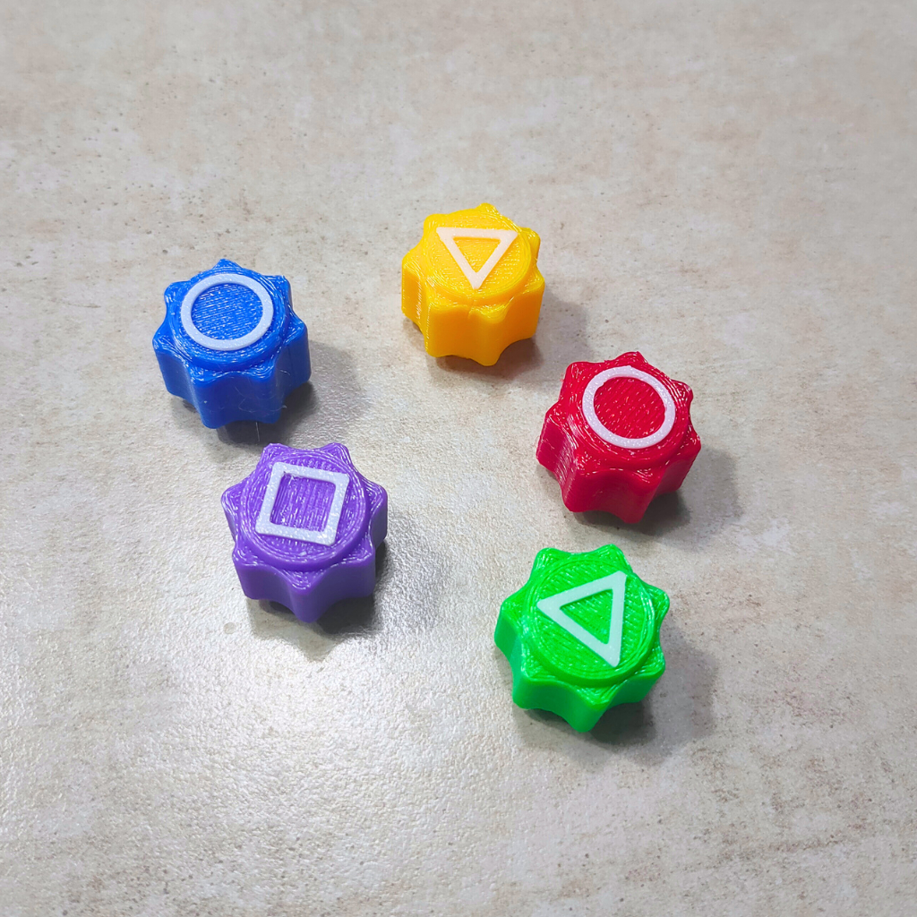 [3D Print] หมากเก็บเกาหลี Squid Game 2 Gonggi | Shopee Thailand