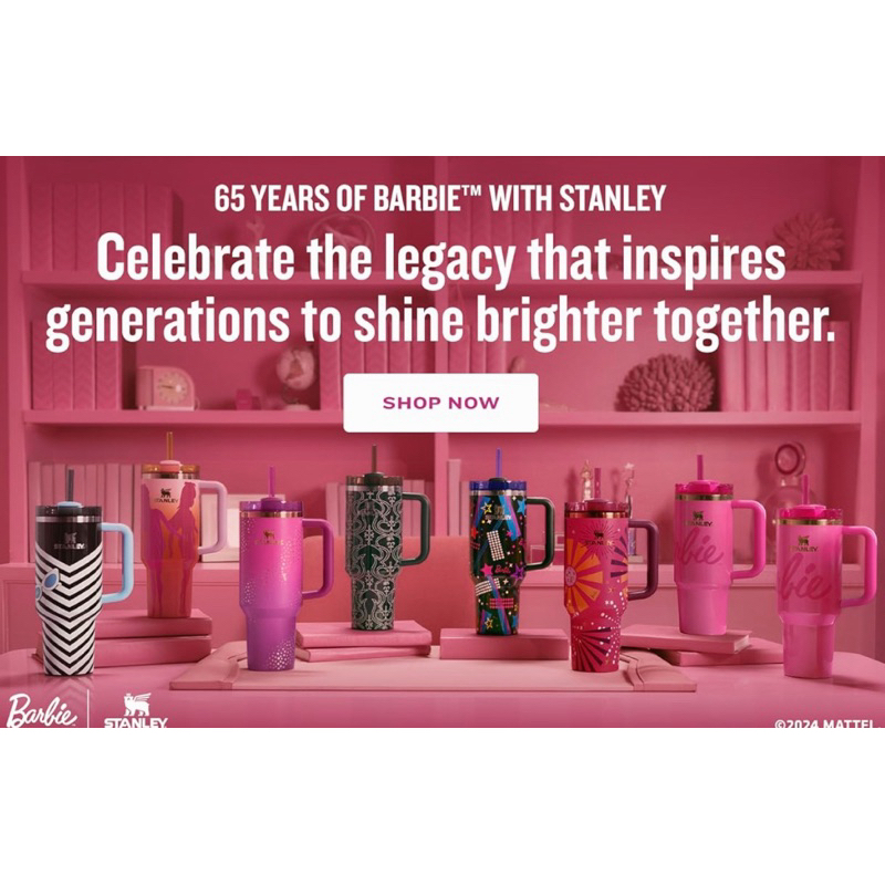 (40 Oz) Stanley X Barbie™ Icon ’60s 80s Dynamite Quencher | Shopee Thailand